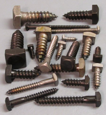 Square Head Lag Bolts – Blacksmith Bolt & Rivet Supply
