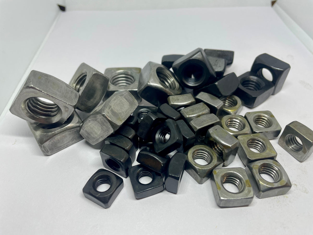 Regular Square Nuts – Blacksmith Bolt & Rivet Supply