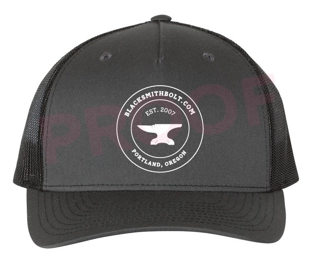 Blacksmith Bolt Trucker Cap – Blacksmith Bolt & Rivet Supply