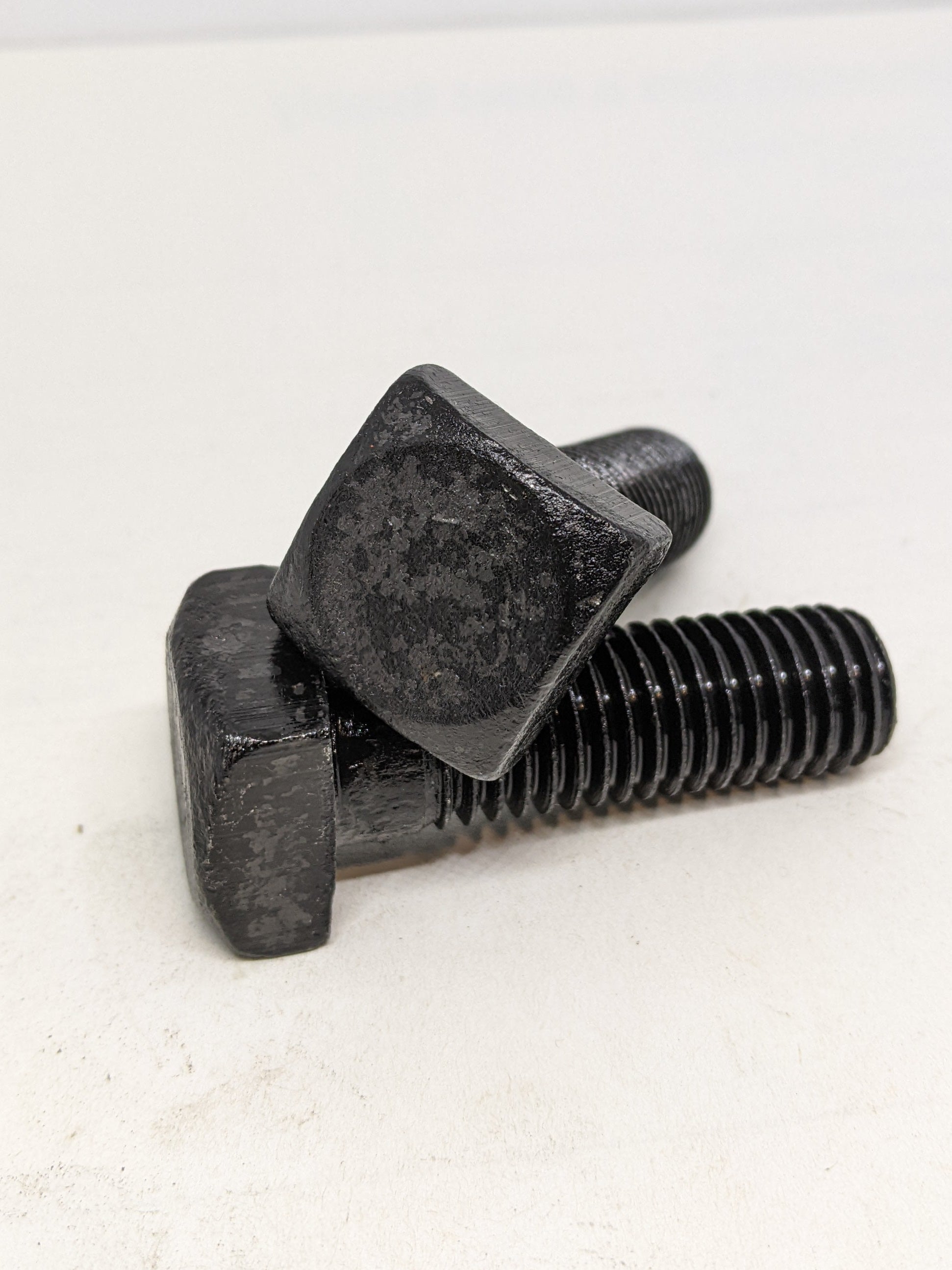 5/8"-11 x 2" Square Head Machine Bolts, Black Oxide (New Old Stock ...