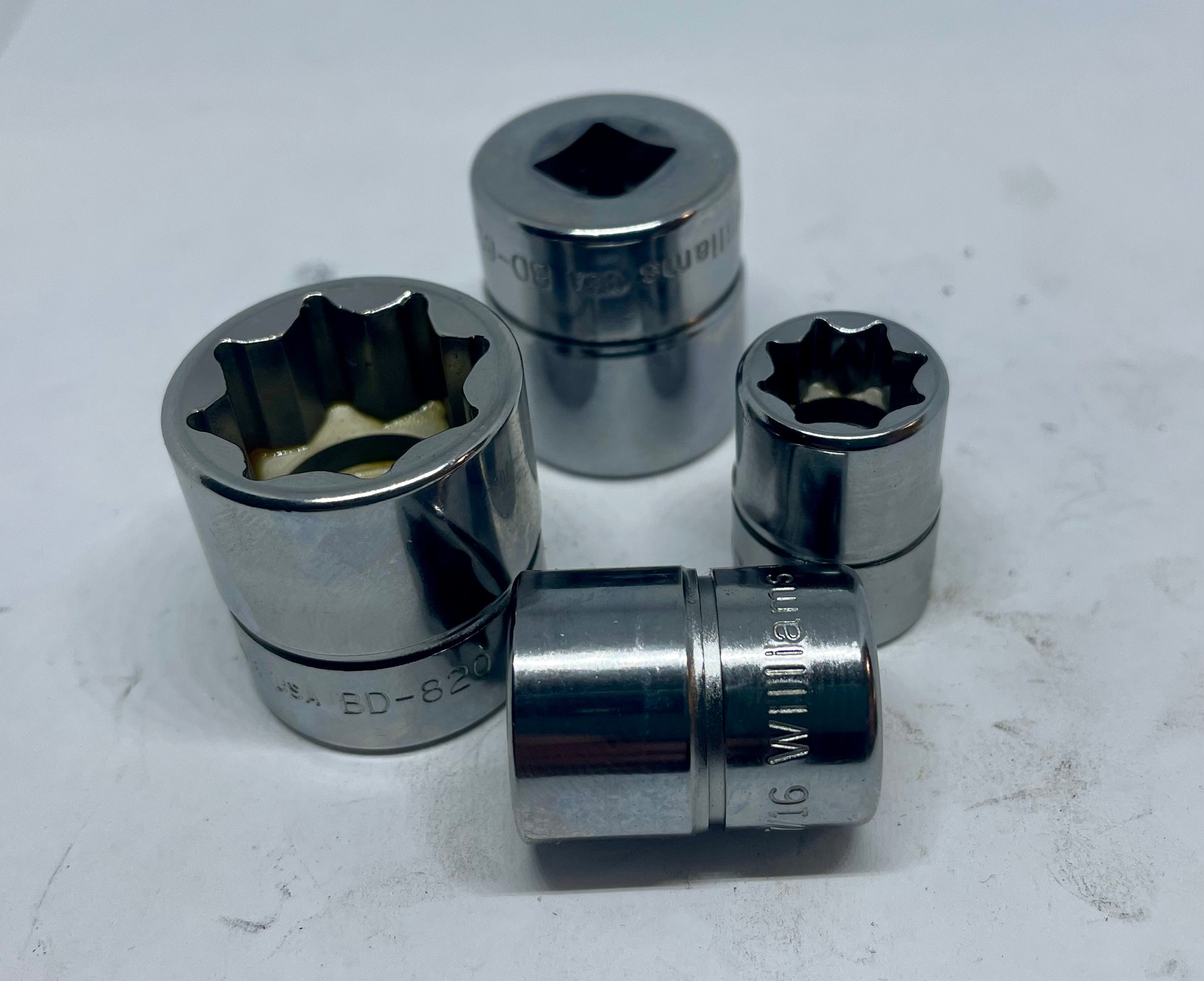 3/8" Dr. X 1/2" 8-Point Socket – Blacksmith Bolt & Rivet Supply