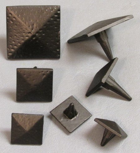 1-5/8" Clavos, Pyramid Head, Black – Blacksmith Bolt & Rivet Supply
