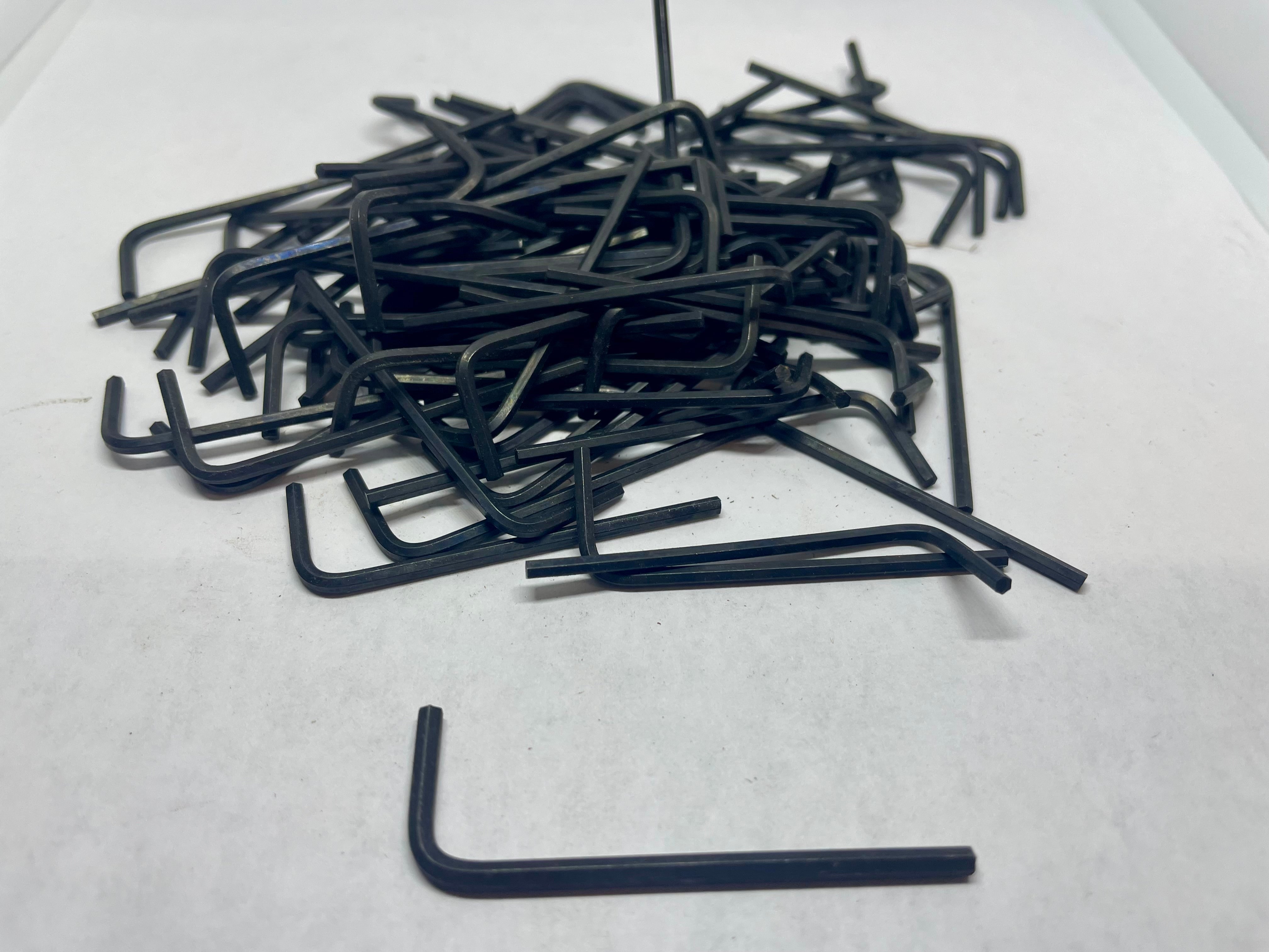 0.050" Short Arm Hex Keys – Blacksmith Bolt & Rivet Supply
